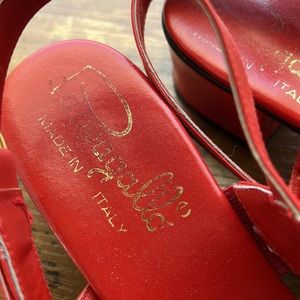 Pappagallo | Shoes | Vintage Pappagallo Red Sandals | Poshmark